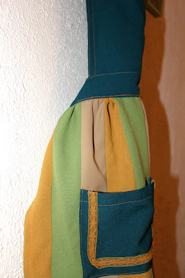 Colorblock Apron with Sewing Patterns!