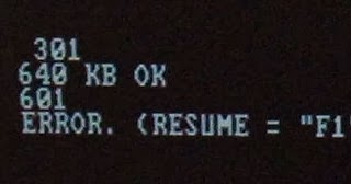 Tynemouth Software: Keyboard Error, Press F1 - IBM 5160 Part 3