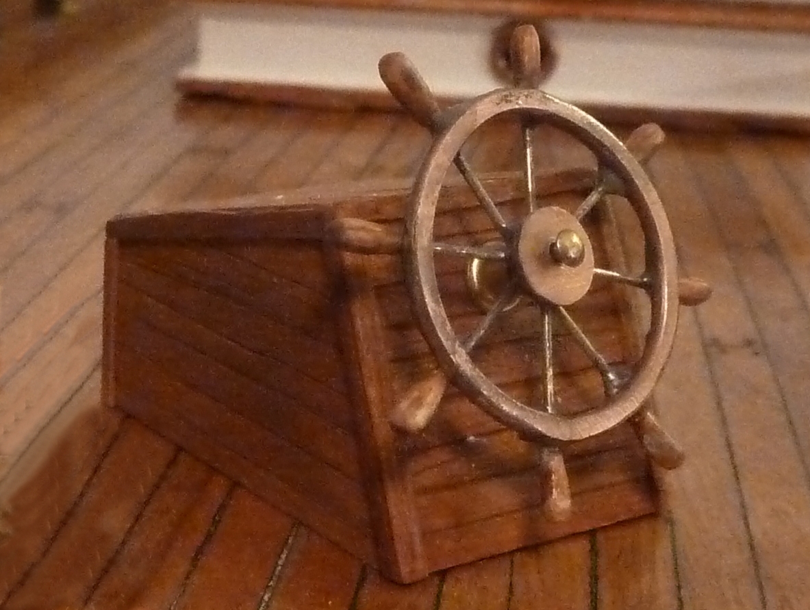 Model Build - Bluenose II: 16 - Ship's Wheel