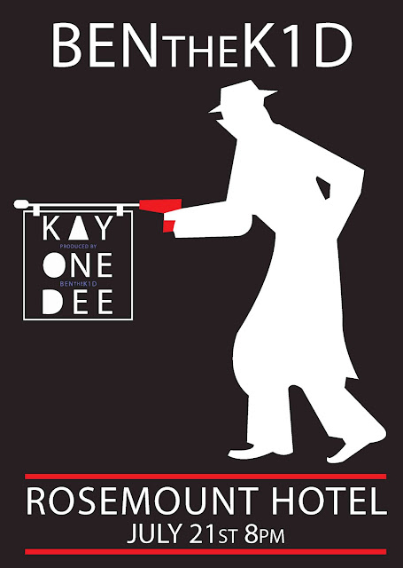 Graphic Design Perth | www.mrdesign.com.au: BEN the K1D Record Poster 3 & 4