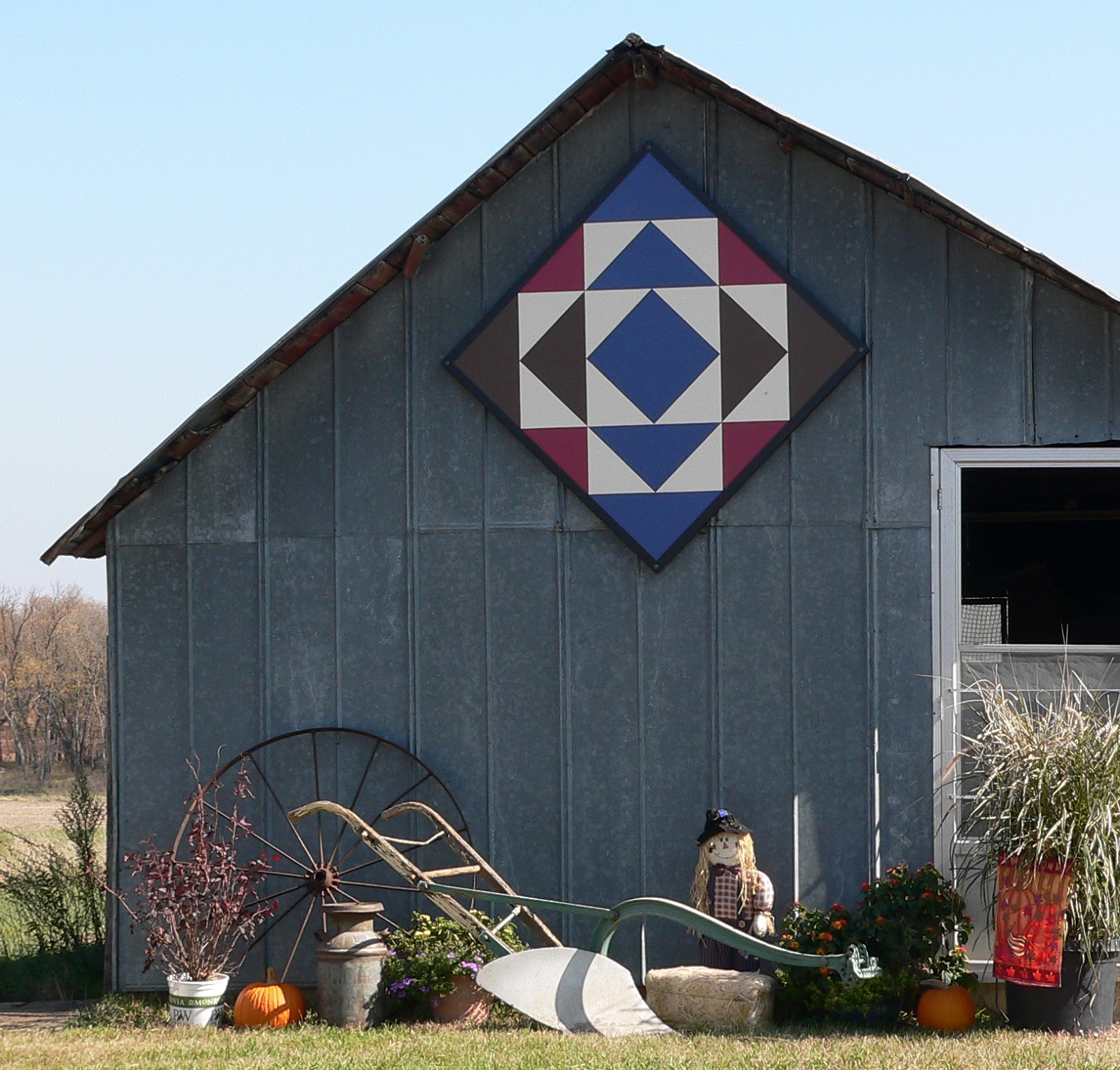 Ag Heritage Park: barn quilt block
