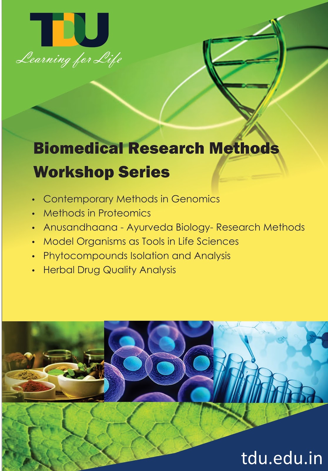 Biomedical Research Methods Workshop Series | October 23rd, 2017 and ...