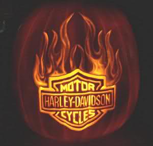 Motoblogn: Motorcycle Pumpkin Carvings
