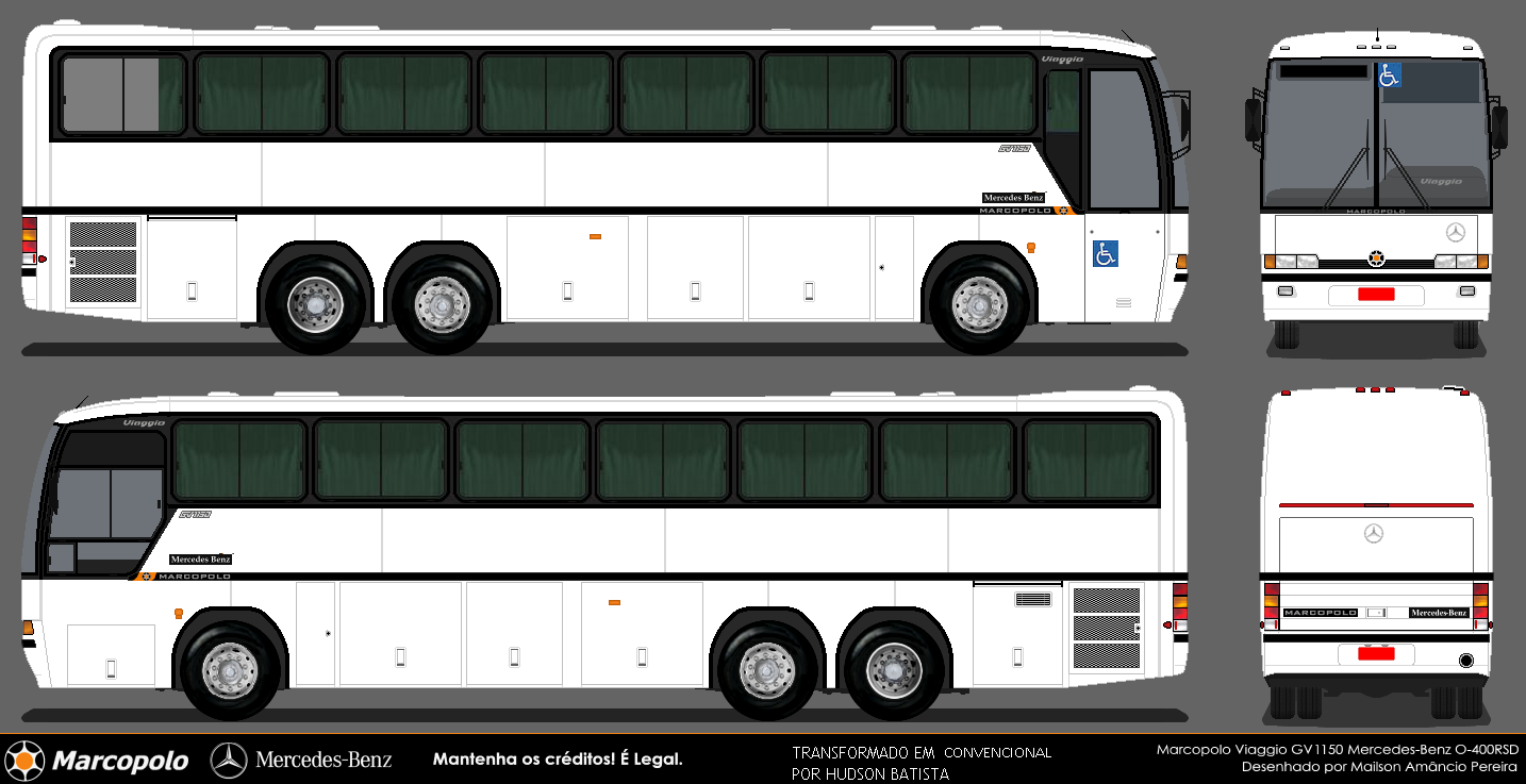 TRANSFELICIANO COMANDO DA BUSOLOGIA : marcopolo viaggio gv 1150 mb o ...