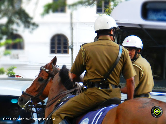 CharithMania: Kandy Police & Mounted Police