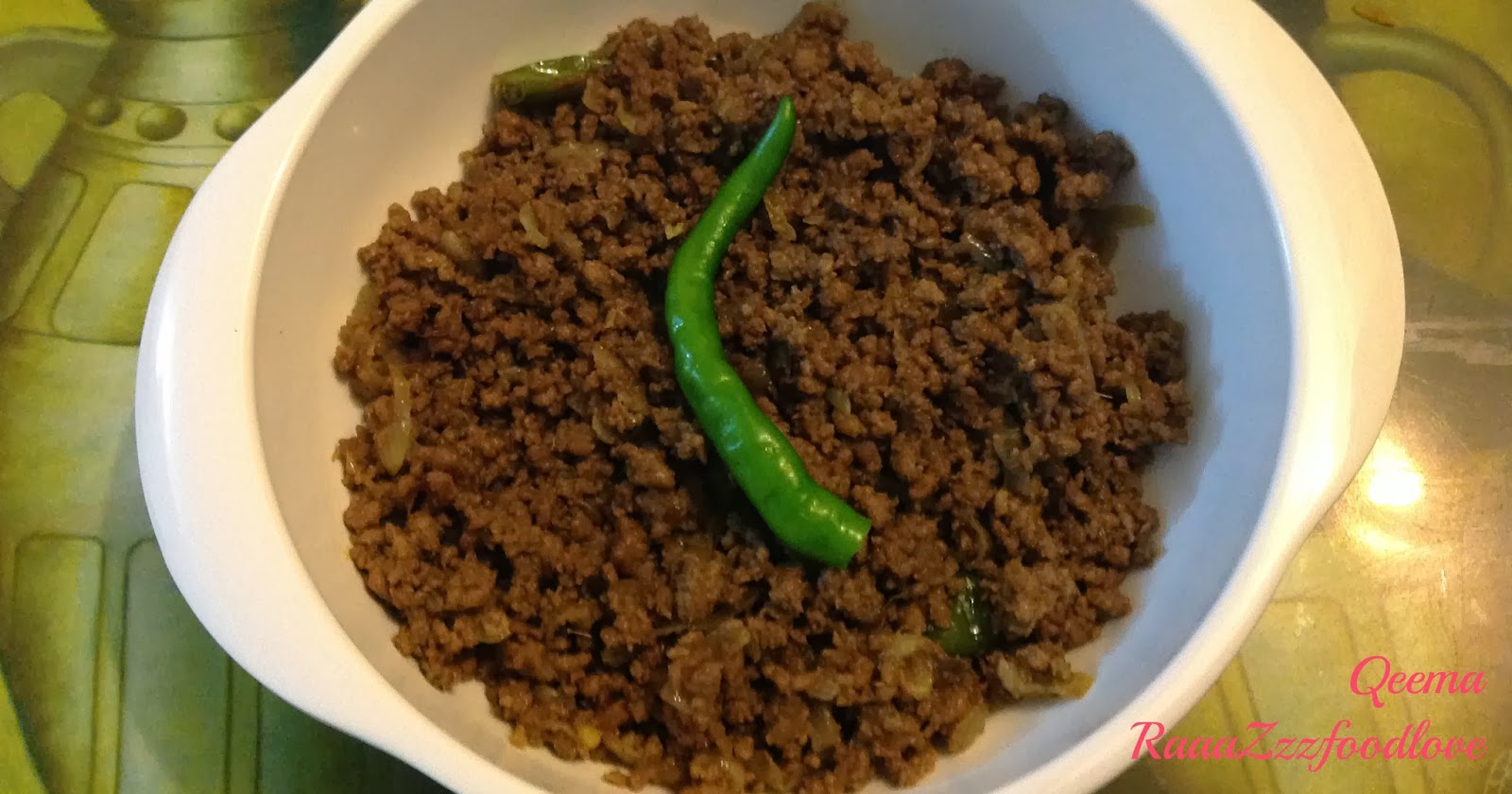 The Recipes of India: Qeema Naashte Ka