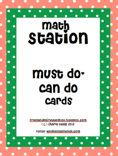 Frogs and Fairy Tales: FREE- math station task cards