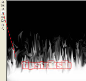 Cara Membuat Efek Api Dengan Menggunakan Photoshop - tipstriksib