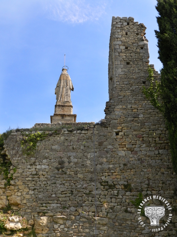 LA FRANCE MEDIEVALE: SABRAN (30) - Château-fort