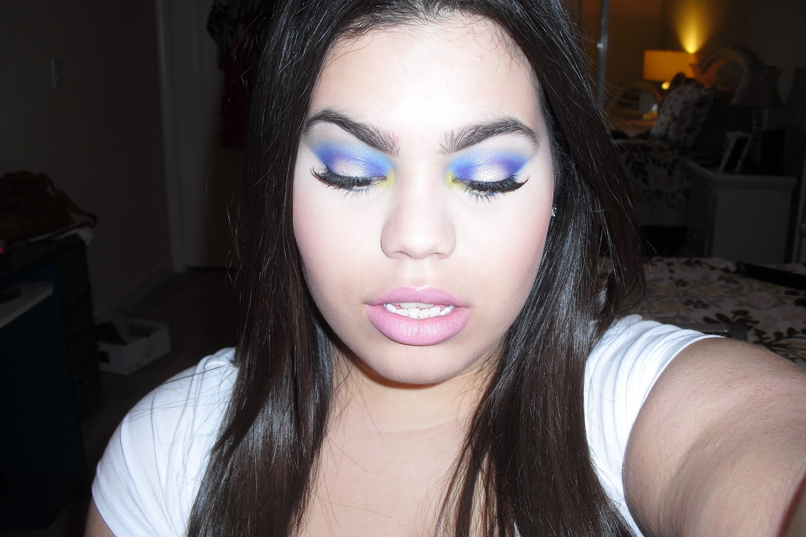 All Things Amanda H: Spring Trend: Bold, Color Blocking Makeup Tutorial!