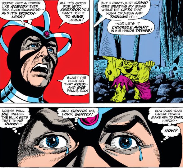 The Peerless Power of Comics!: Cry Hulk! Cry Havok!