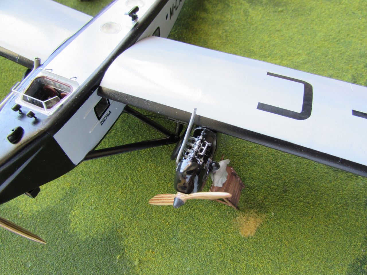 Wings of Intent: Scratchbuilt Rohrbach Roland, Iberia, 1/72nd scale