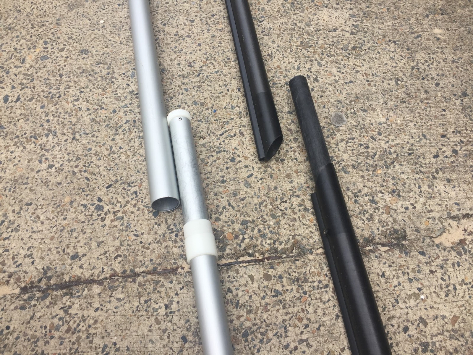 Laser Dinghy Farewell 100RacesBlog: Carbon Spars