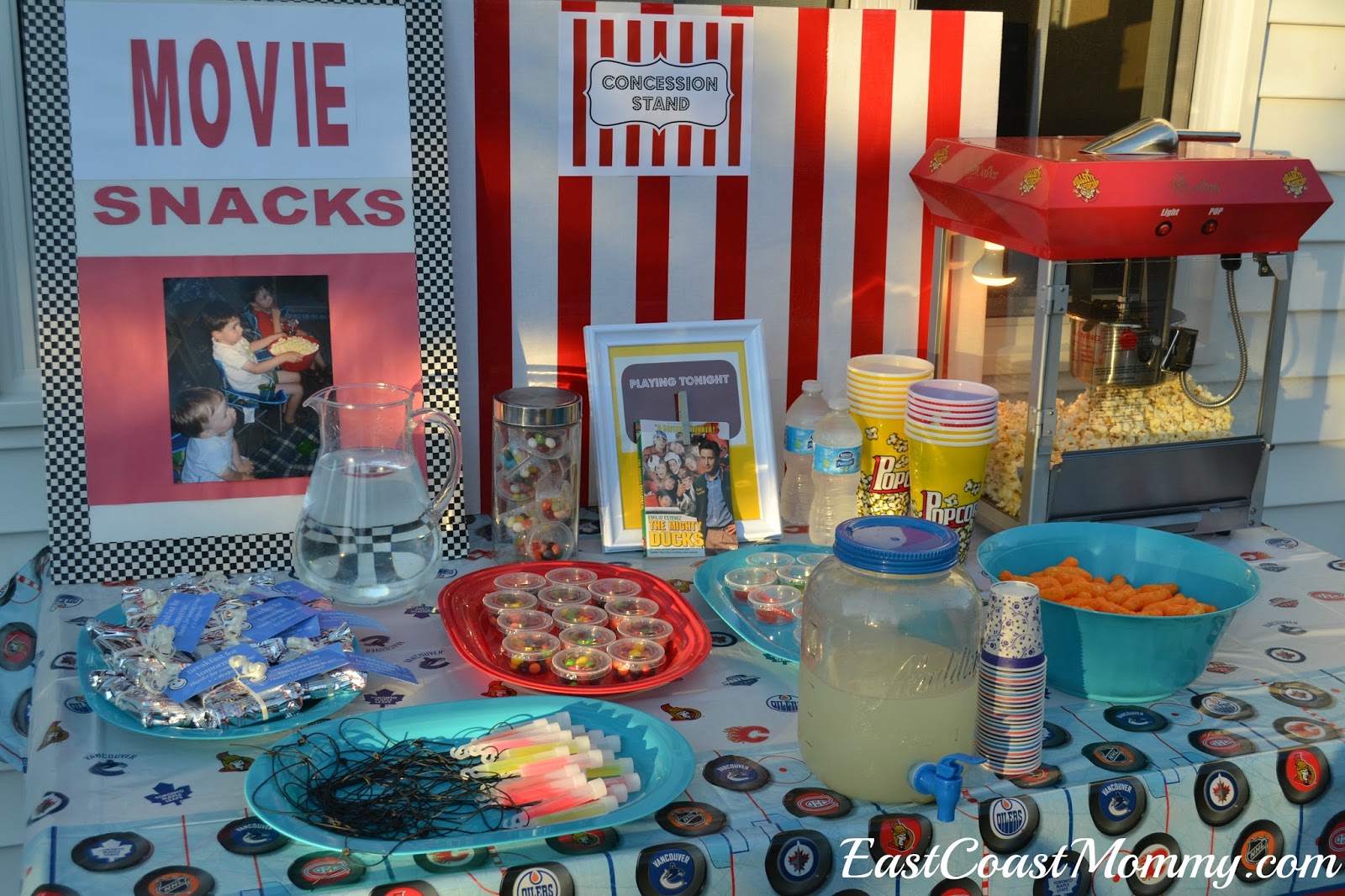 East Coast Mommy: DIY Movie Party