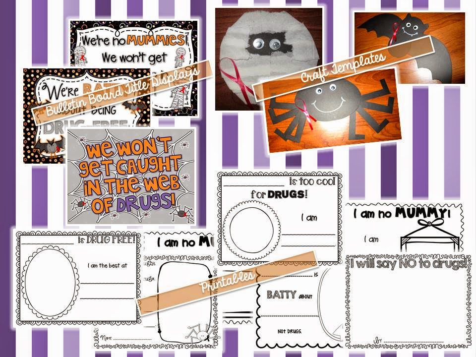 Julz Treasure Chest: I Love Me! I Am Drug Free! {Red Ribbon Week in ...