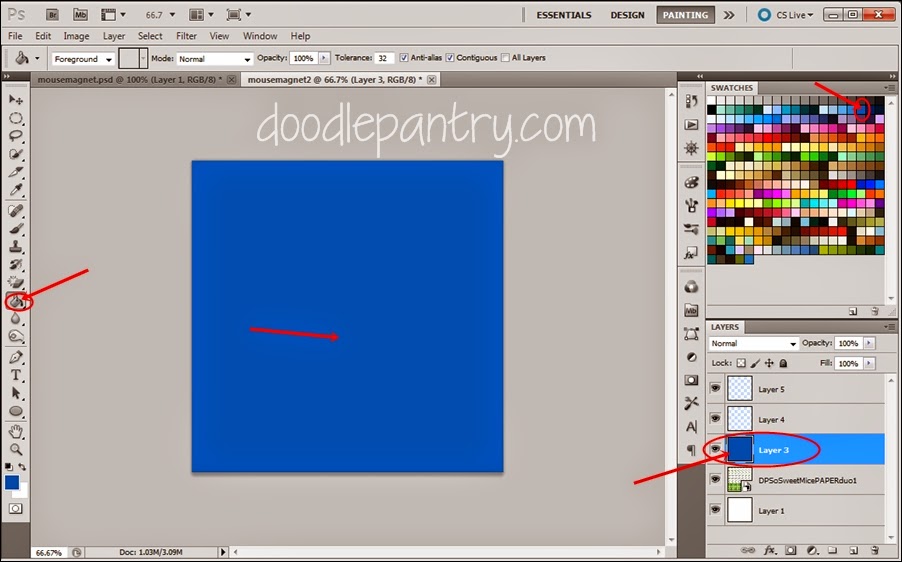 Doodle Pantry Digital Doodles Blog: Tutorial: Change color of partial ...