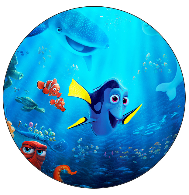 Finding Dory: Free Printable Cupcake Toppers and Wrappers. - Oh My ...