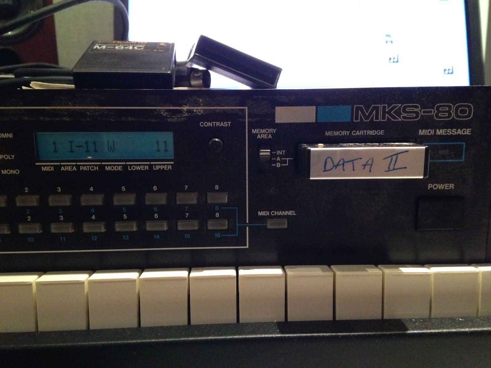 MATRIXSYNTH: Roland MKS-80 and MPG-80 Super Jupiter with Carts