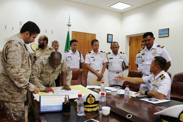 SATGAS MARITIM TNI KONGA XXVIII-F / KRI FRANS KAISIEPO - 368 : COURTESY ...