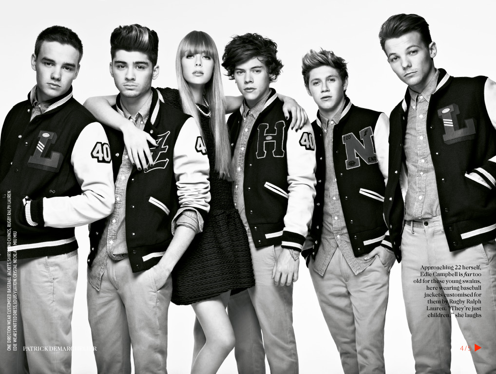 about people: 1D in Vouge: