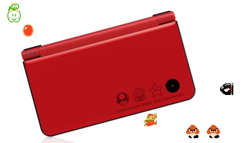 Are you looking for nintendoDs?: Nintendo DSi XL Red Bundle with Mario Kart