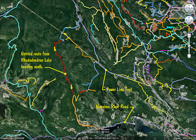 The REAL Motorcycle Diaries: "Power Line Trail" to Nanaimo River Road ...