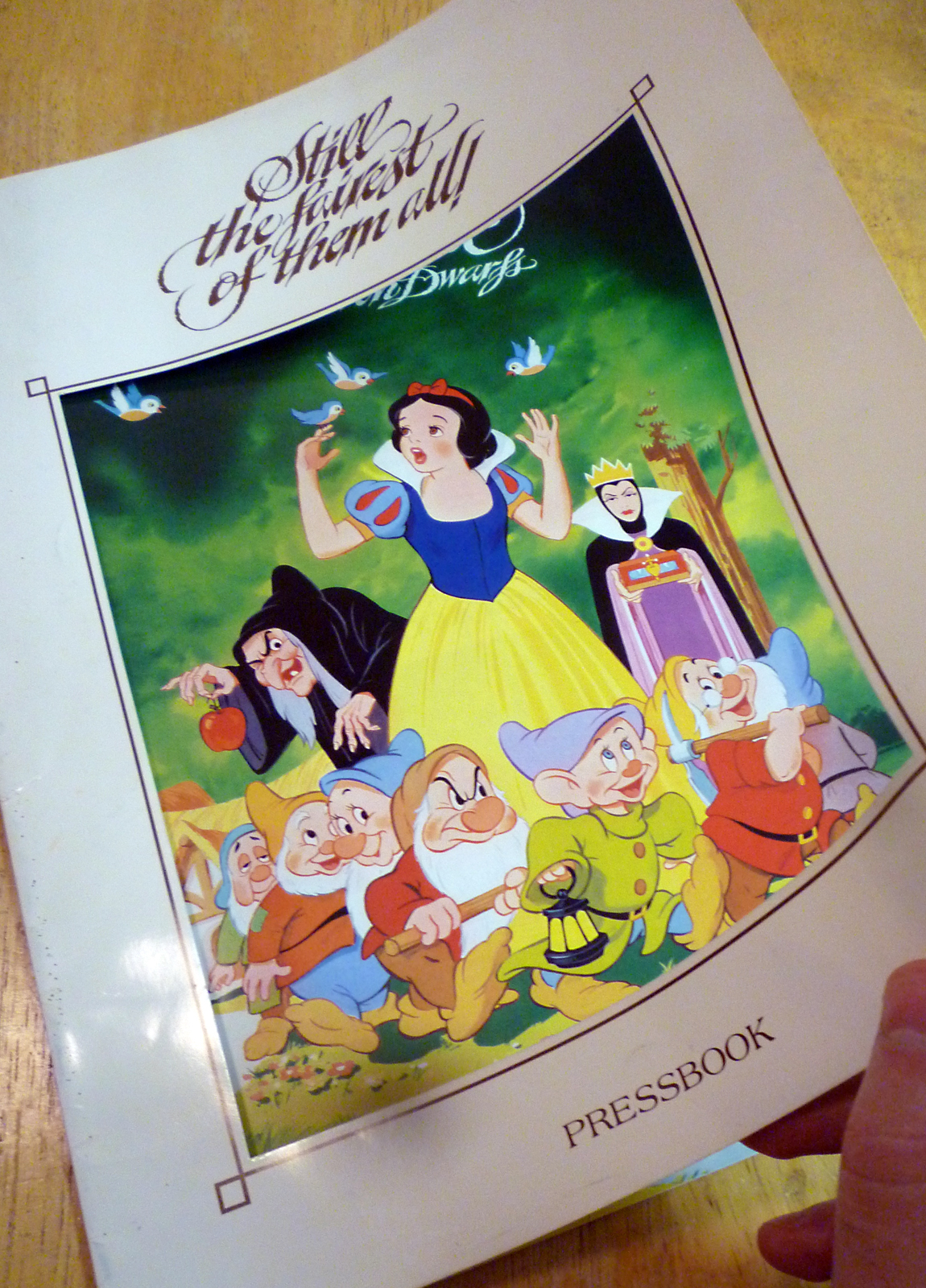 Filmic Light - Snow White Archive: 1983 US Snow White Pressbook