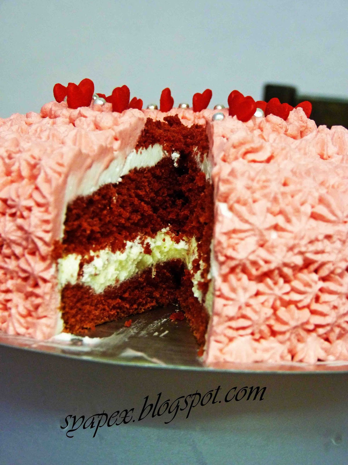 syapex kitchen: RED VELVET CAKE