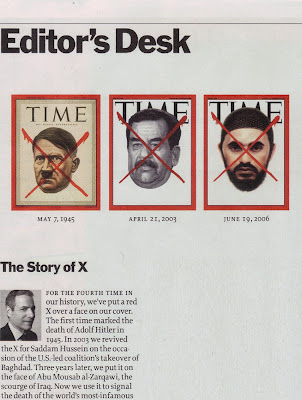 JT IRREGULARS: Time Magazine "X"ed out Bin Laden
