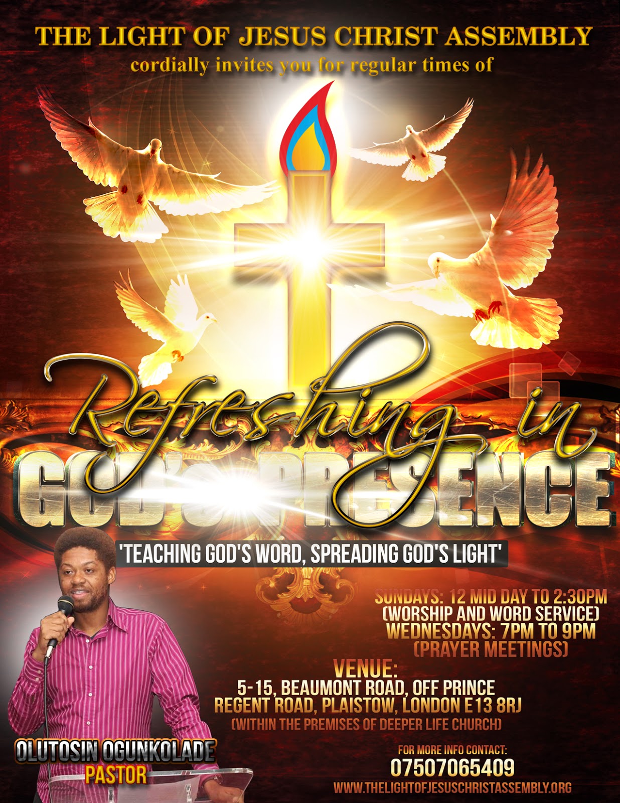 The Dreamers blog!: The Light Of Jesus Christ Assembly Ministries!