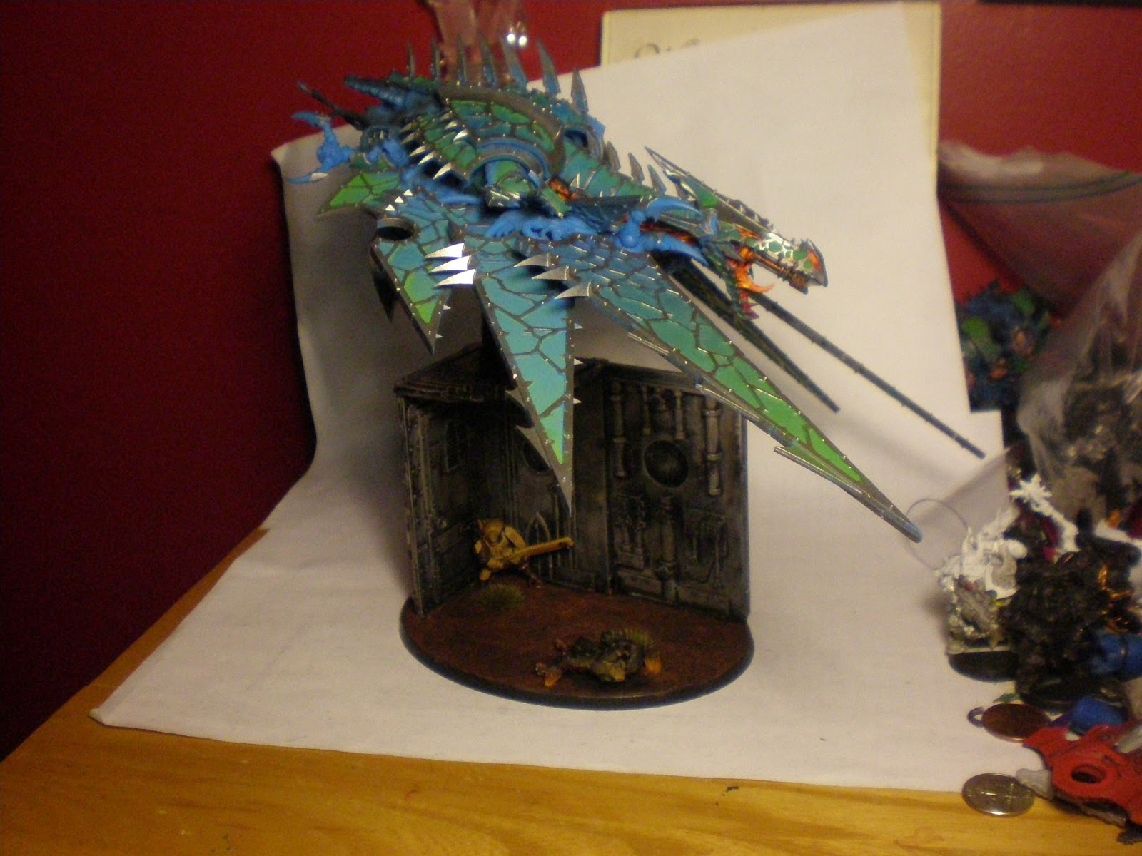 THE UNHOLY HARBINGER: New Heldrake Base