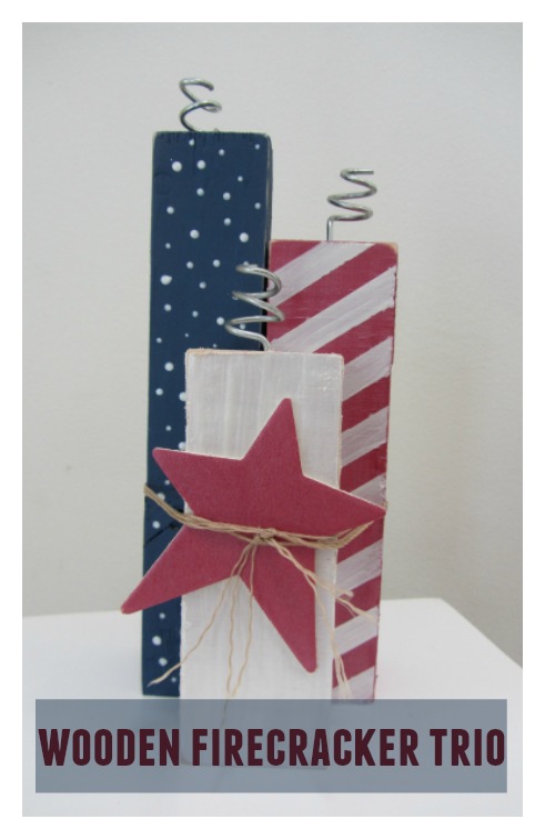 CONTROLLING Craziness: Wooden Firecrackers