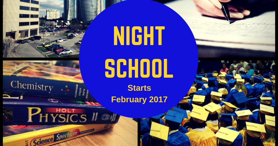 Ontario Secondary Night School Classes at Mississauga Secondary Academy