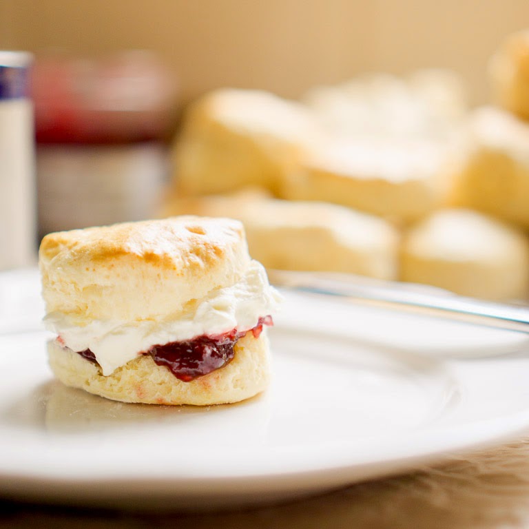 Soft Butter Scones - in happenstance