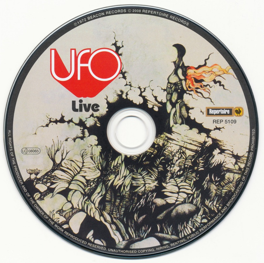 Moja kolekcja płyt CD / My collection of CDs: UFO – „Live”, 1971/2008 ...