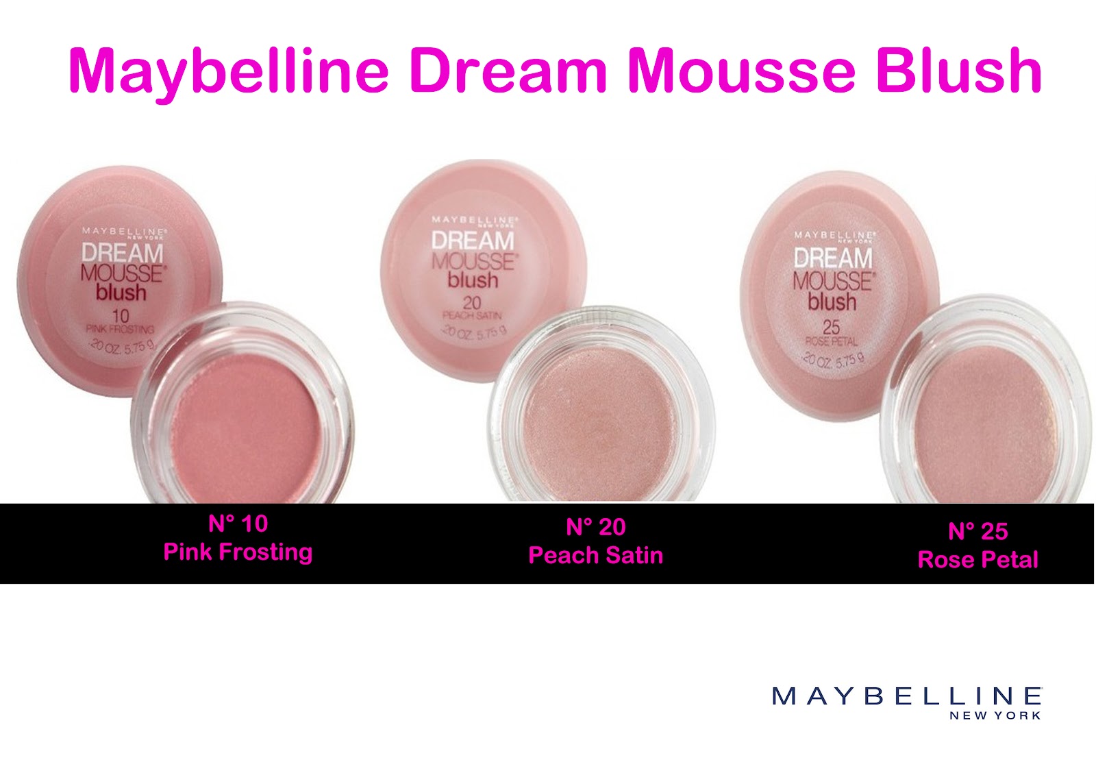 Dizinibida Loja Virtual: Maybelline Dream Mousse Blush