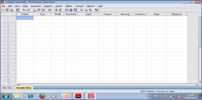 PENJELASAN ISTILAH DAN FUNGSI VARIABEL VIEW DALAM SPSS - Caro Denai