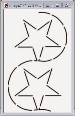 The Feisty Quilter: How to Resize a Stencil