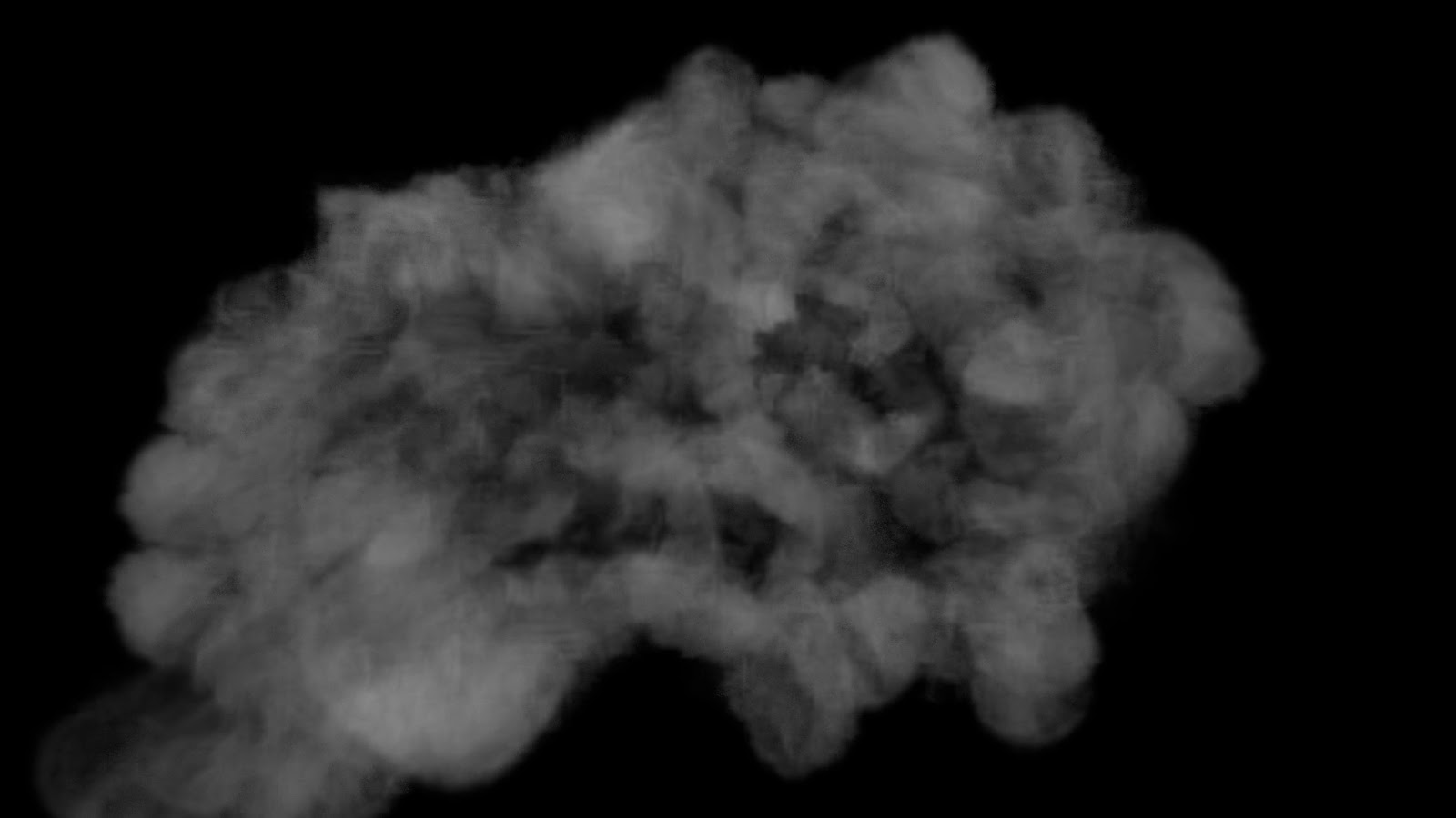 Fire Explosion Simulation VFX Test in Blender and 3dsMax2014