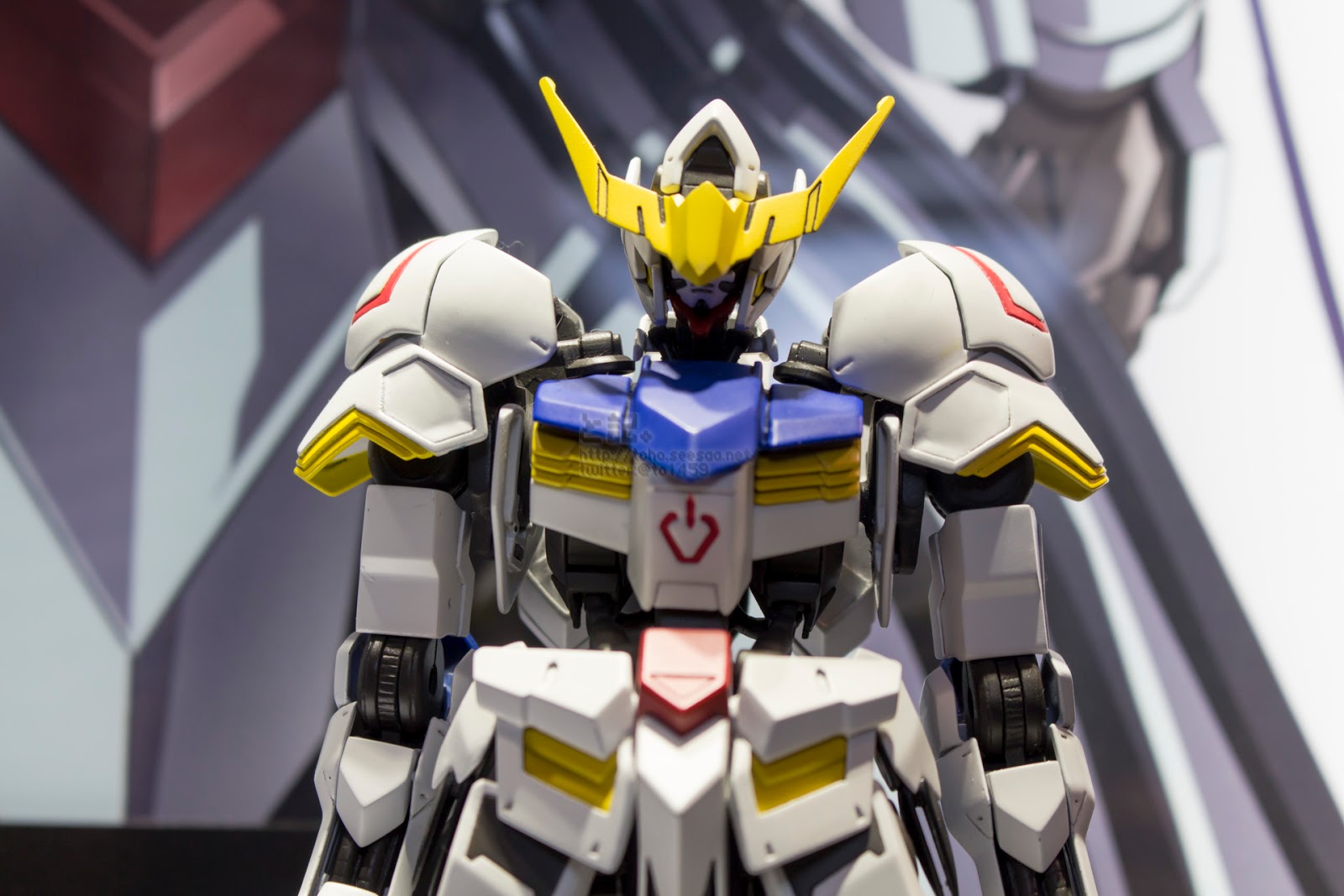 Gundam Family: 1/100 Gundam Barbatos On Display @ Chara Hobby 2015 ...