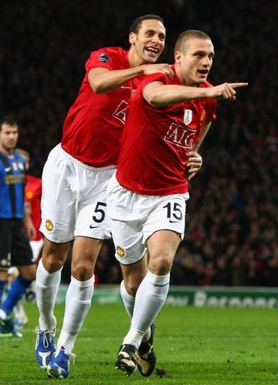 Football Yesterday & Today: Ferdinand & Vidic - Detailed stats in ...