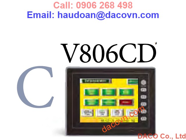Màn hình HMI V806CD Hakko - Fuji 5,7 inch|Màn hình HMI Beijer - Hitech