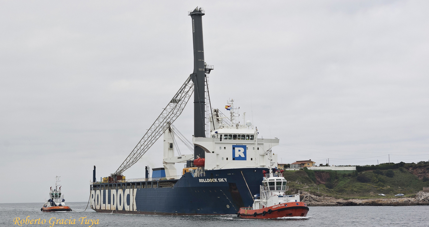Buques en el puerto de Avilés: ROLLDOCK SKY