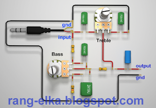 Merakit rangkaian elektronika: 05 Rangkaian tone kontrol