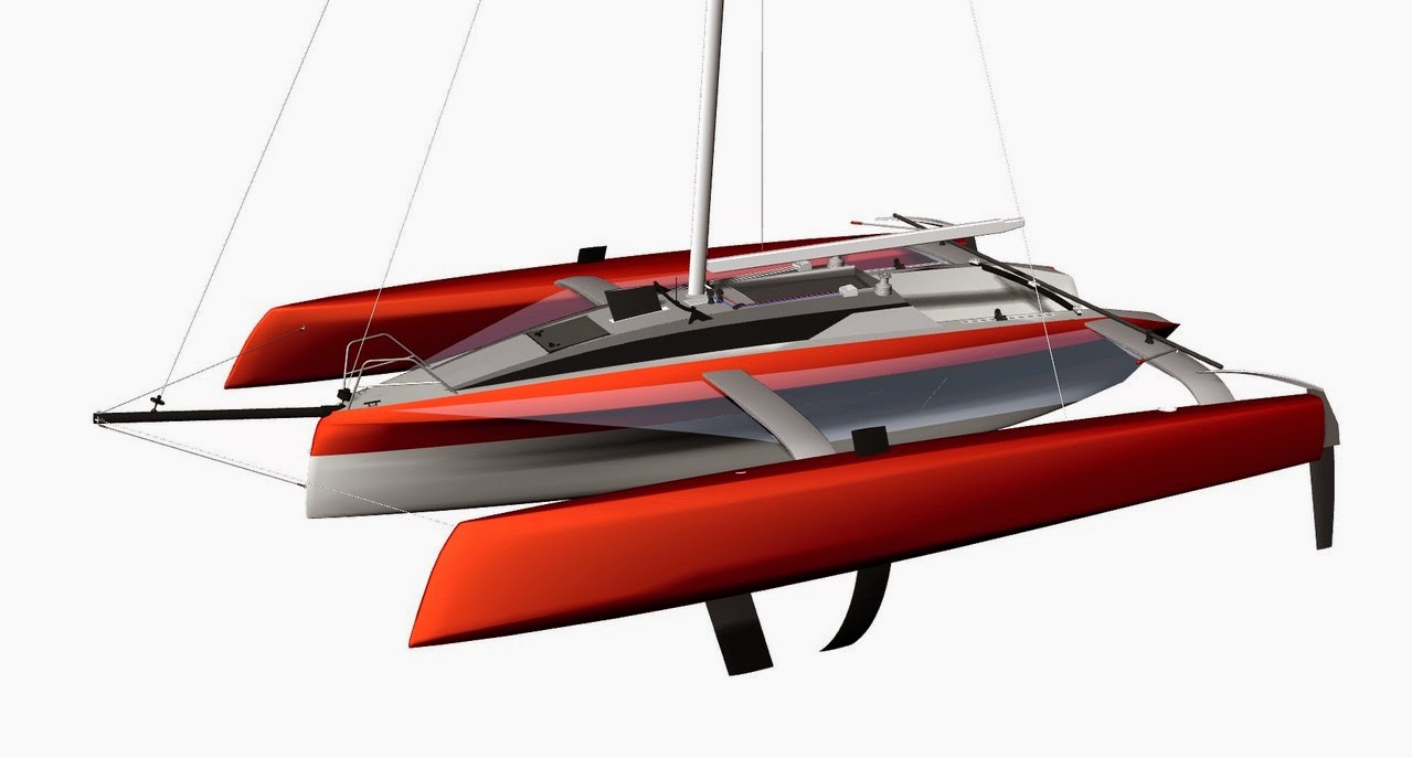 Trimaran Projects and Multihull News: Rocket Factory trimarans, Pricing ...
