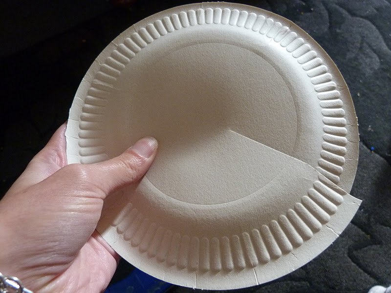 An Ordinary Life : A simple paper plate Angel - Tutorial