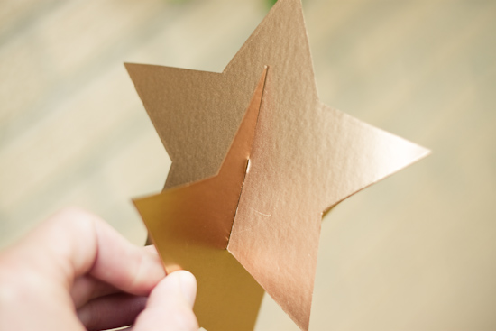 Strawberry Chic: DIY Tuesday: Holiday Gold Stars