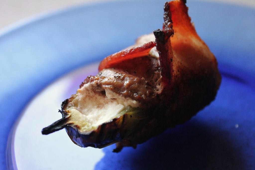 the gd kitchen: bacon wrapped cream cheese stuffed goose jalapeno poppers