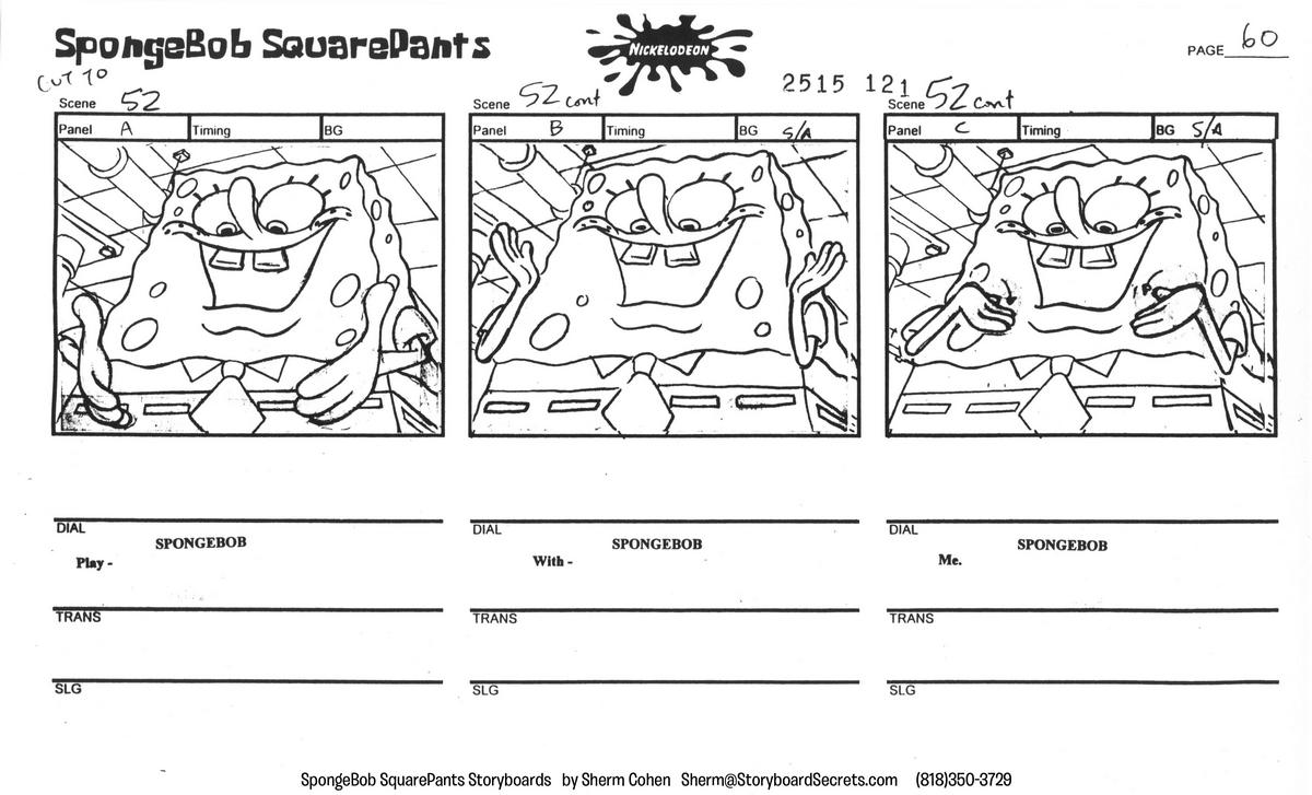 Sherm Cohen Storyboard Artist: SpongeBob Storyboards: The FUN Show