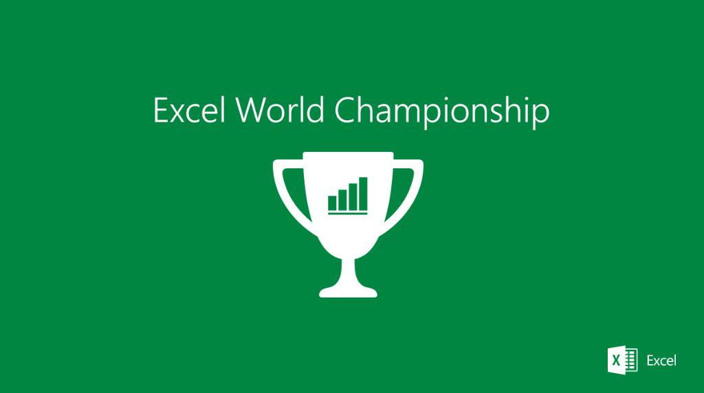Join In The International #ExcelWorldChamp Competition! | Productivity ...
